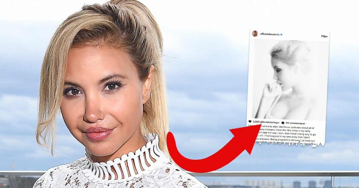 Elena Belle Stöttas Efter ärliga Gravidinlägget Förödande Hänt