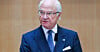 Här bryter kung Carl Gustaf abrupt intervjun | Hänt