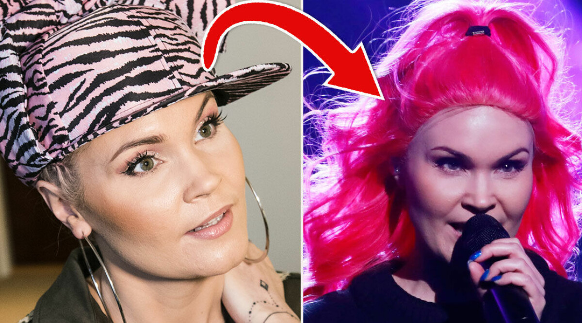 Melodifestivalen 2017: Dinah Nah om sin peruk | Hänt