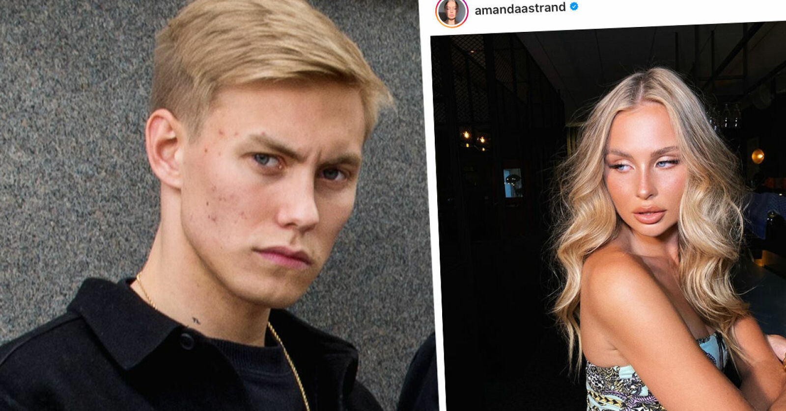 Amanda Strand Och Dante Lindhe I Hov1 Har Gjort Slut Hänt