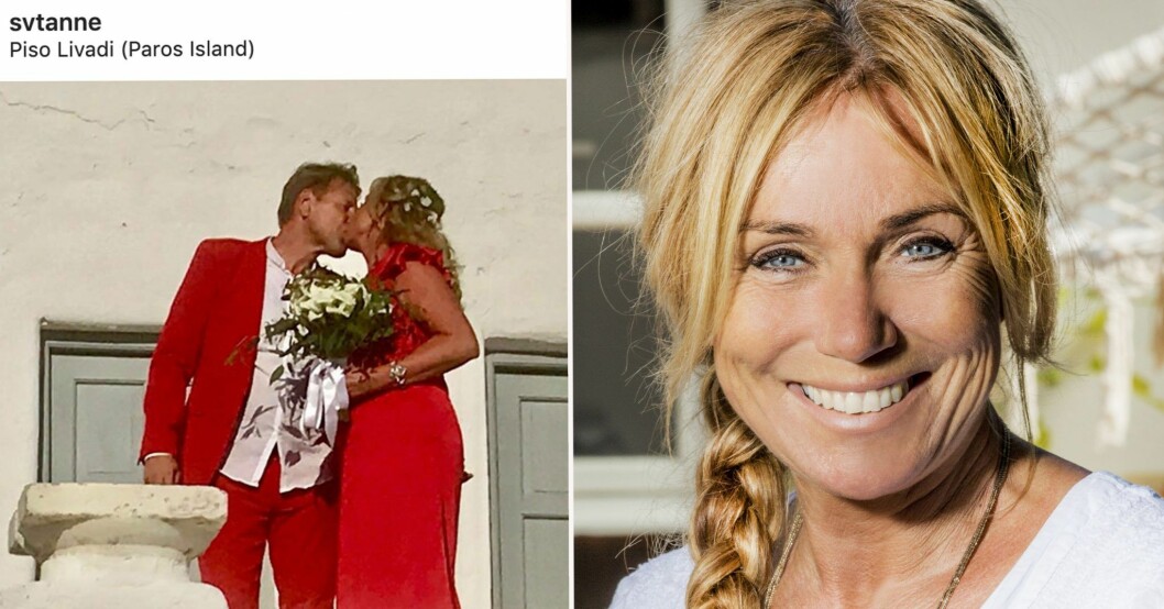 Anne Lundberg har gift sig med kärleken Allan Lindberg | Hänt
