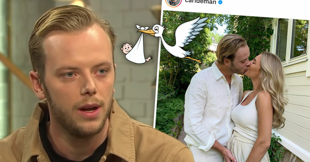 JLC-profilen Carl Déman ska bli pappa – första orden | Hänt