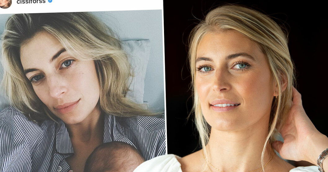 Cecilia Forss familjelycka efter dotterns födsel | Hänt