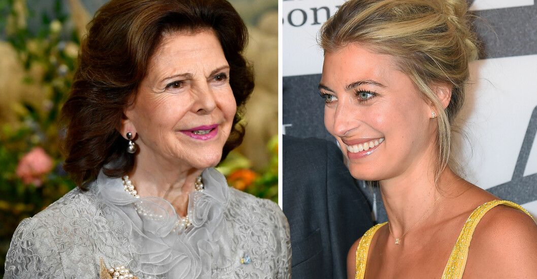 Så är drottning Silvia och Cecilia von der Esch släkt | Hänt