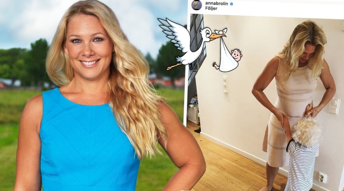 Anna Brolins gravidlycka: "Svårt att fatta" | Hänt