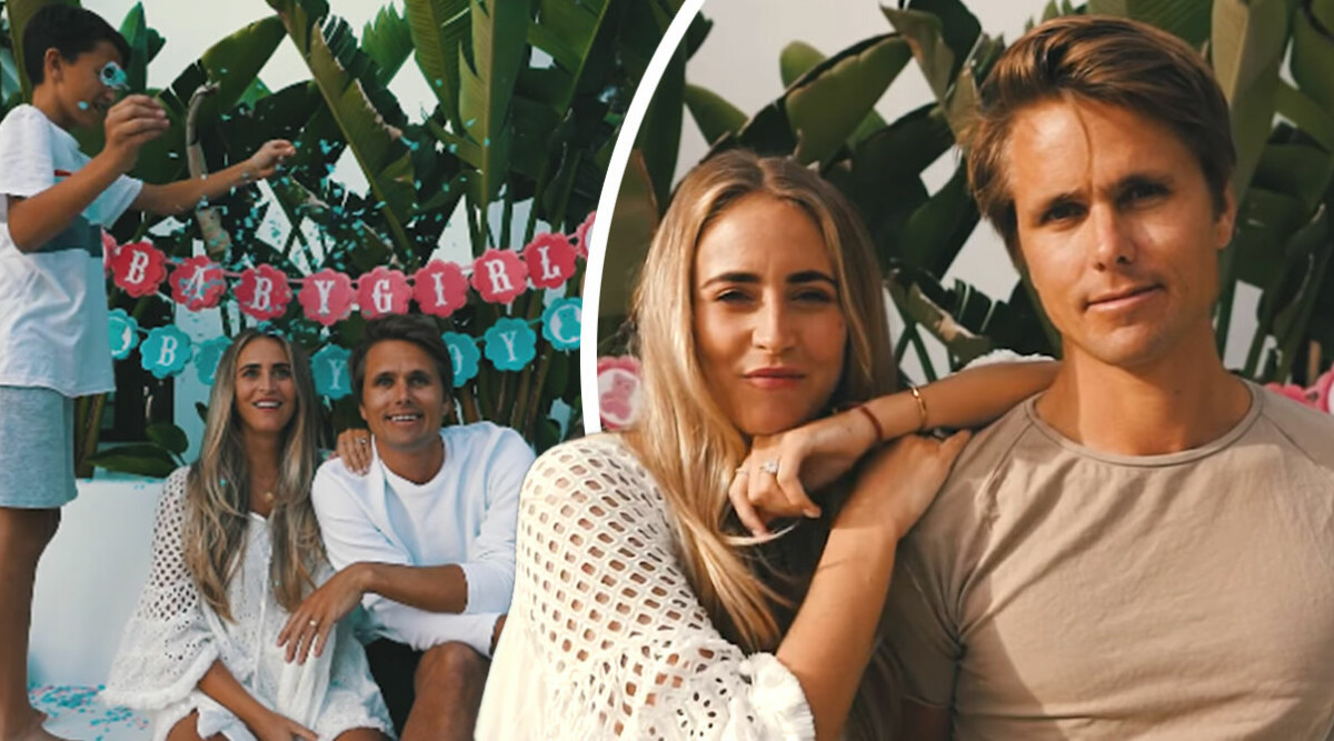 Gravidlyckan: Janni och Jon Olsson Delér avslöjar könet på barnet | Hänt
