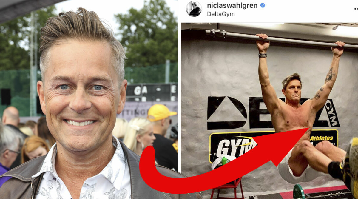 Niclas Wahlgrens Avklädda Bild Chockar Följarna Hänt