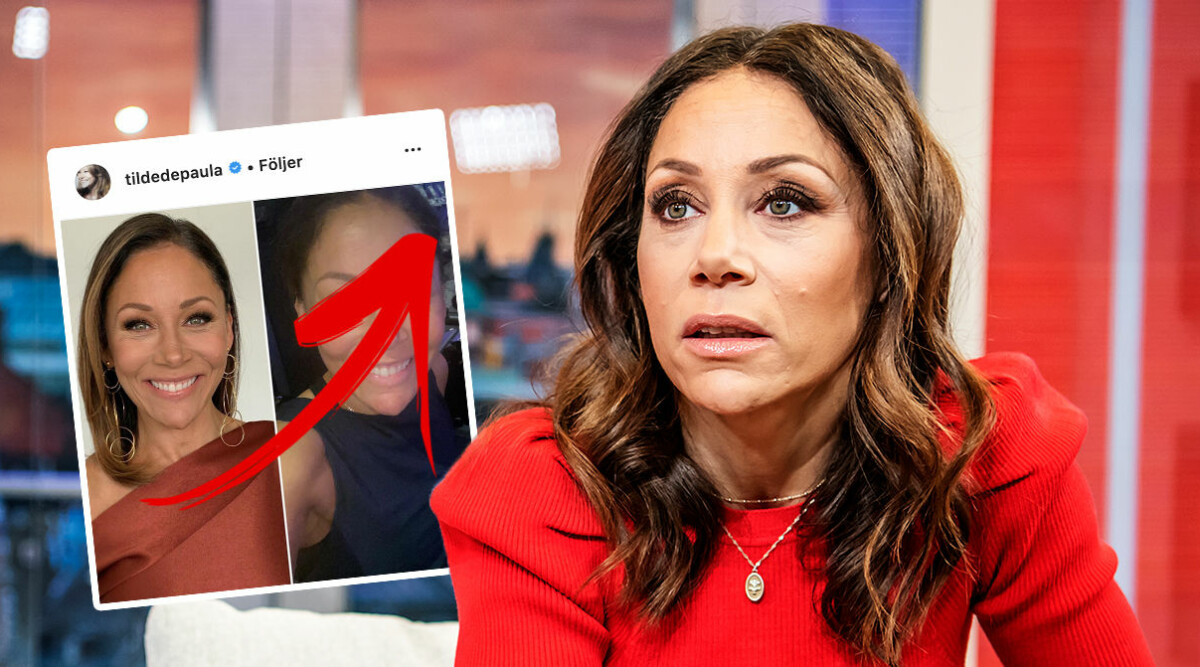 Tilde de Paula Eby visar upp förändringen – ärliga bilden | Hänt