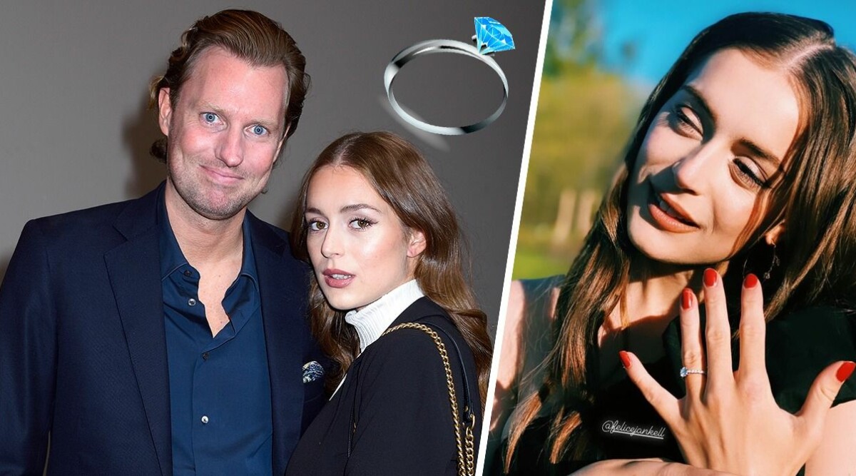 Félice Jankell och Nils Tham har förlovat sig | Hänt