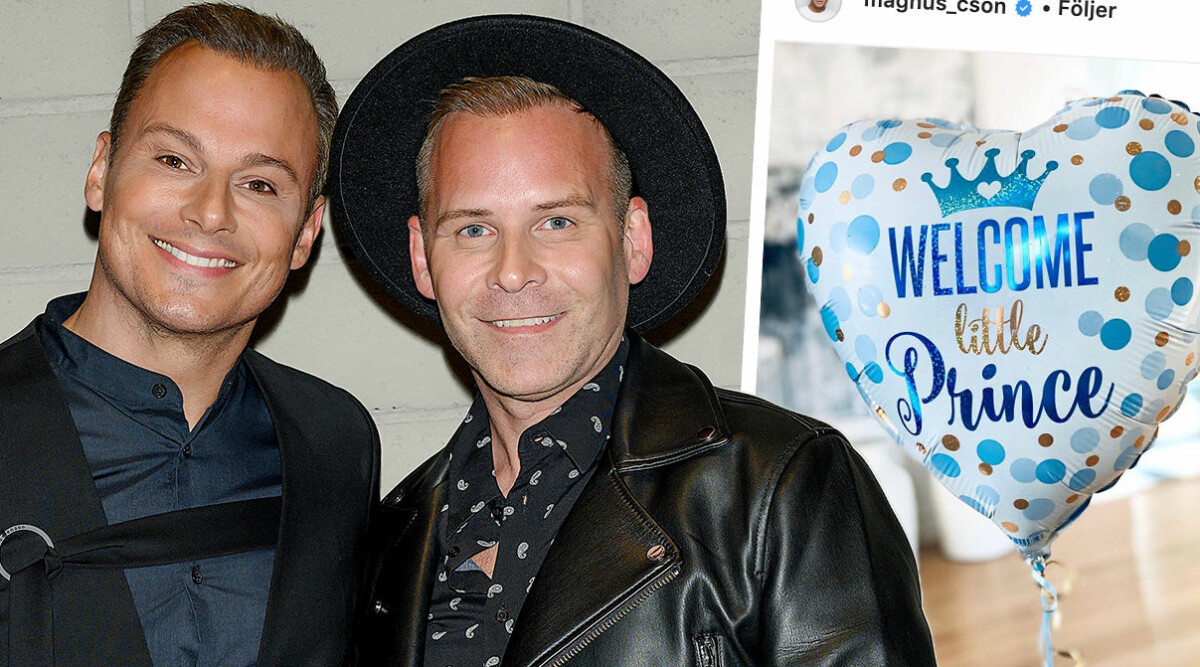 Magnus Carlsson visar upp den nya familjemedlemmen | Hänt