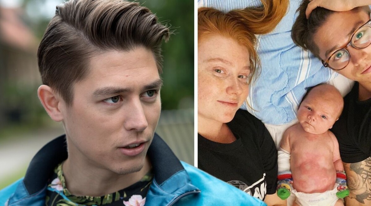 Alexander Hermansson akut till sjukhus med sonen Hiro | Hänt