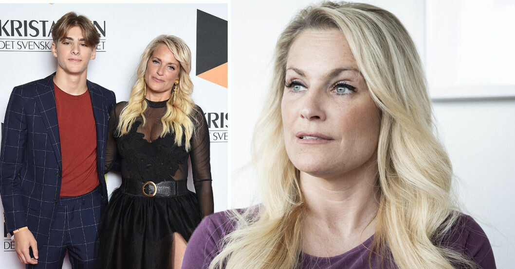 Laila Bagge om sonen Liams verkliga relation till pappan Mason | Hänt