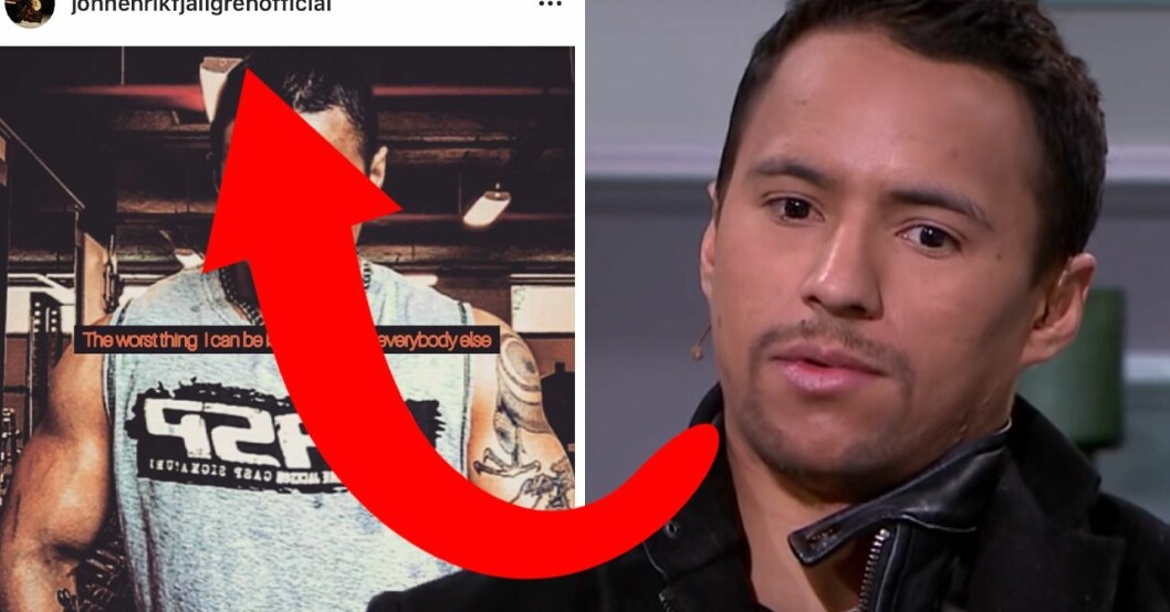 Jon Henrik Fjällgrens stora utseendeförändring | Hänt