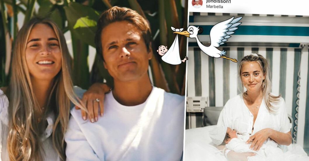 Jon och Janni Olsson Delér har blivit föräldrar | Hänt