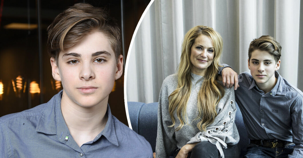 Pressen var för stor – Laila Bagges son Liam, 14, nära gå in i väggen ...