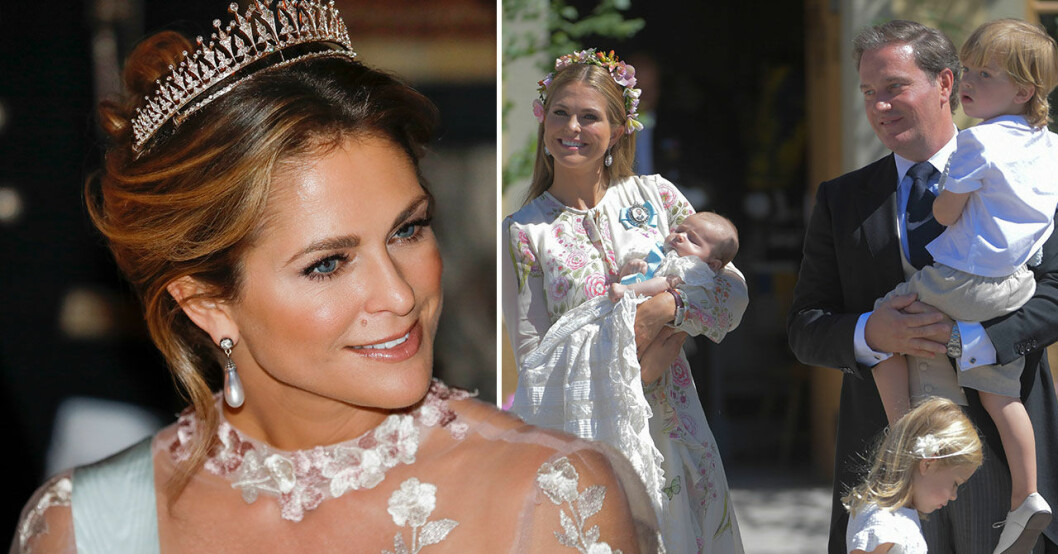 Hovet visar upp prinsessan Madeleines barn på Instagram | Hänt