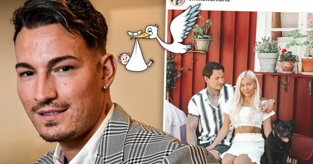 Marcelo Peña ska bli pappa – väntar barn med Emilia Wahlund | Hänt
