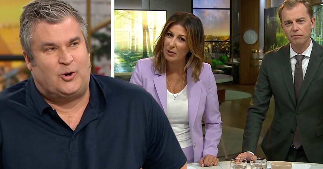 Marcus Noterius bryter ihop i Nyhetsmorgon | Hänt