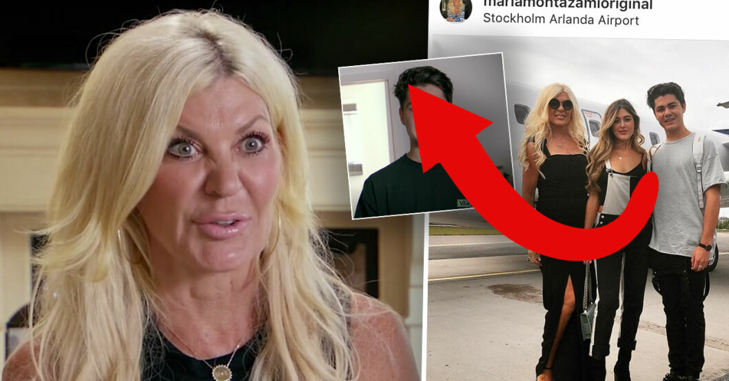 Maria Montazamis chock efter sonens förändring: ”Herregud” | Hänt