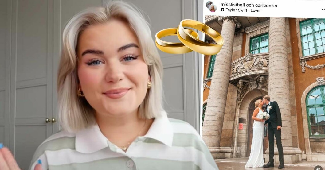 Lisa ”Misslisibell” Jonsson har gift sig | Hänt