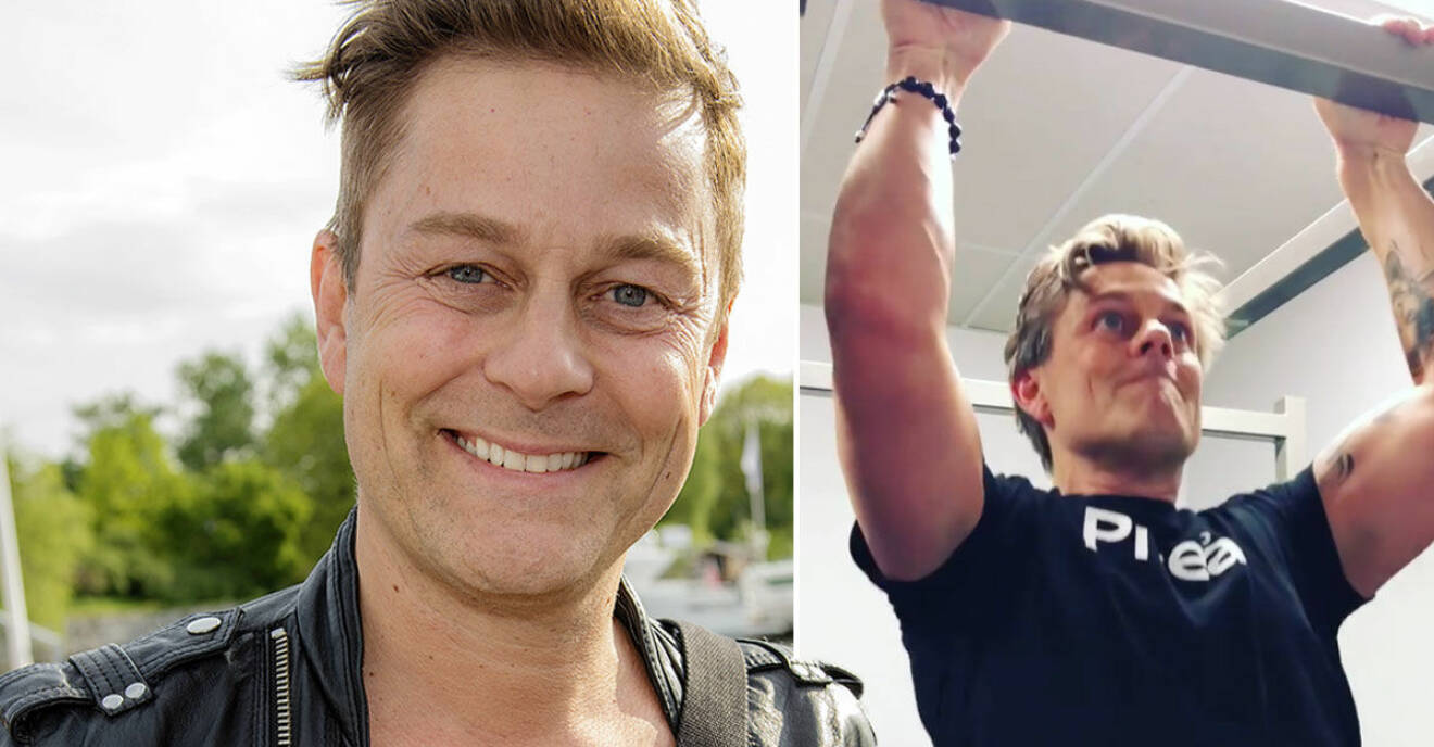 Oväntade Detaljen I Niclas Wahlgrens Video Från Gymmet Avslöjar Honom