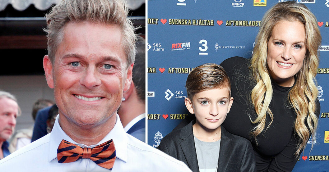 Niclas Wahlgrens nya bild på sonen Kit efter tystnaden | Hänt