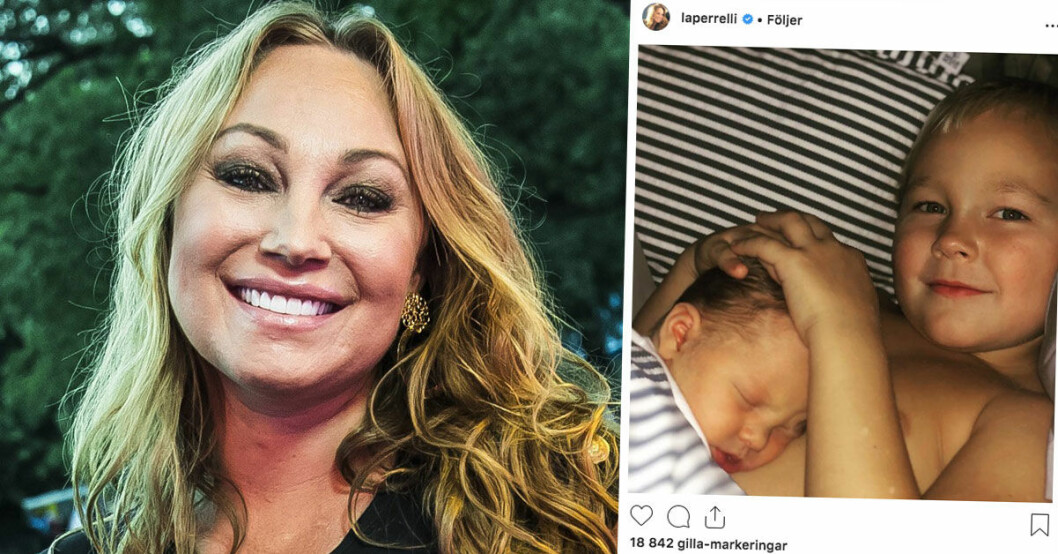 Charlotte Perrellis 5-årige son Adrian får alla att smälta | Hänt