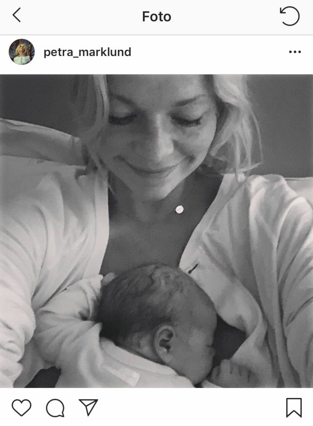 Petra Marklund mamma igen – och det blev en... | Hänt