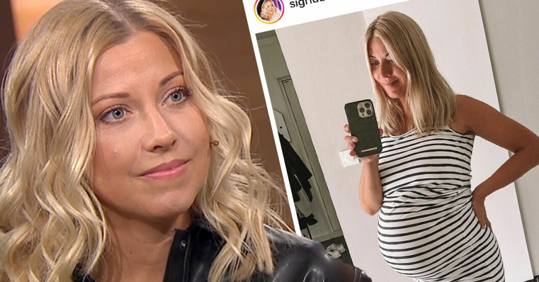 Sigrid Bernsons nya besked – detaljerna om barnnamnet | Hänt