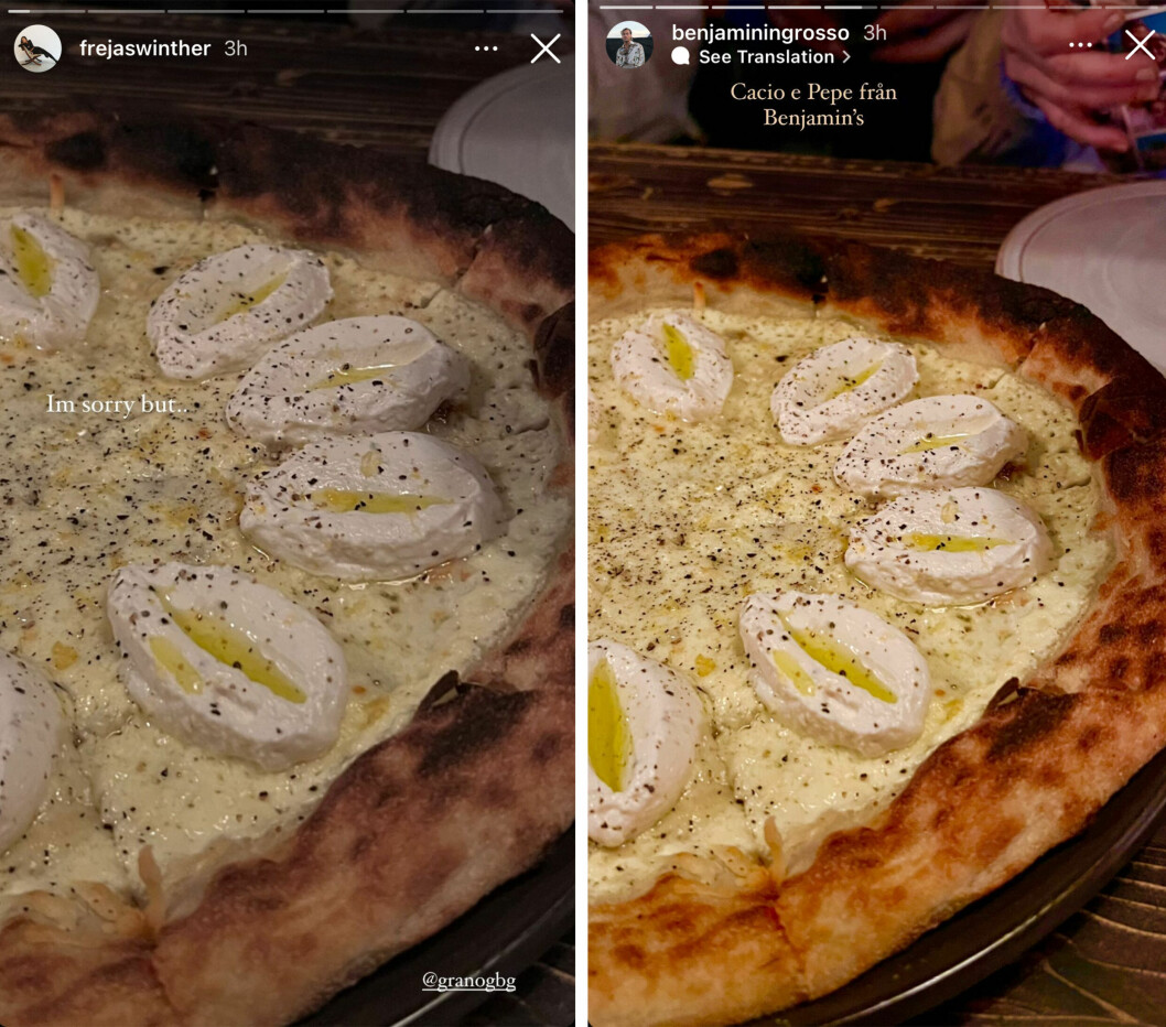 Här syns Benjamin Ingrosso tillsammans med Frøya Winther | Hänt
