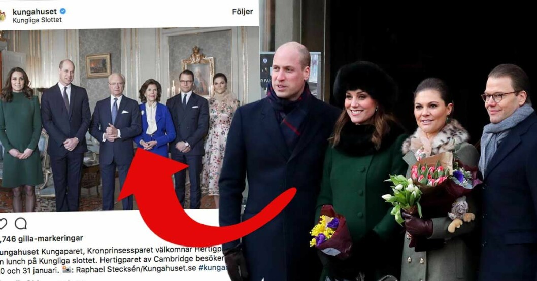 Så Långa är Svenska Kungafamiljen Hänt